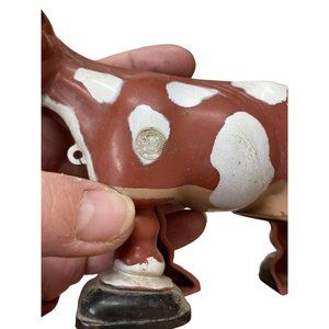 Unknown | Toys | Vintage Marx Plastic Cow Moving Legs Figurine Hong ...